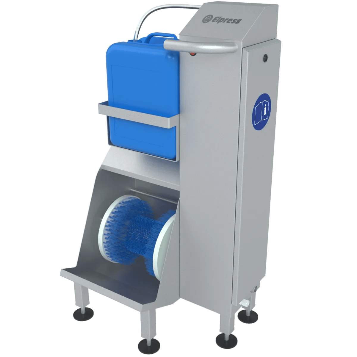 Nettoyeur de semelles et de côtés de chaussures | Elpress